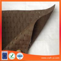 China Brown 8x8 Textilene Mesh Fabric 720gsm PVC Coated Polyester Weave for Outdoor Furniture for sale