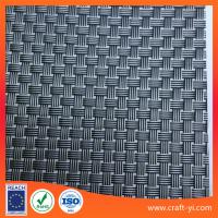 China Black White Chequered 8x8 Textilene Mesh Fabric 720gsm PVC Coated Polyester Weave for sale