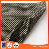 China Golden Black Mix Color Textilene 2x2 Outdoor Sun Chair Beach Chair Leisure Chair Fabrics 630gsm 1.5-2.5m Width for sale