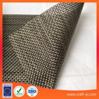 China Golden Black Mix Color Textilene 2x2 Outdoor Sun Chair Beach Chair Leisure Chair Fabrics 630gsm 1.5-2.5m Width for sale