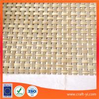 China Light Rattan Textilene Mesh Fabric 4x4 Woven for Outdoor Sun Lounger Chair 750gsm for sale