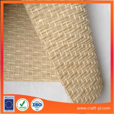 China Creamy White PP Woven Fabric Textilene PVC Coated Mesh Weave 2m Width for Mat for sale