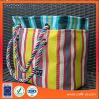 China Textilene Reusable Shopping Bag 750gsm High Tensile Strength Easy Clean for sale