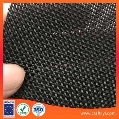 China Black 2x1 Textilene Mesh Fabric 620gsm PVC Coated Outdoor Garden Chair Table for sale