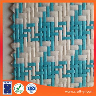 China 100% Natural Raffia Fabric by the Yard Woven Cloth 54 Inch Wide for sale