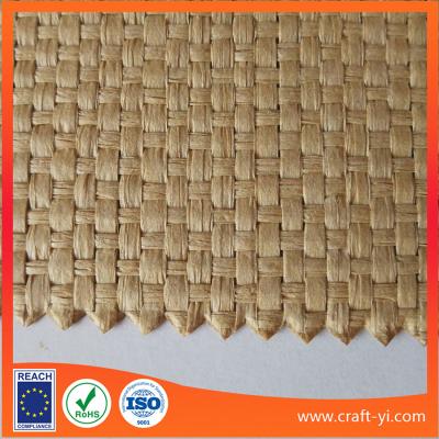 China Natural Raffia Straw Weave Fabric for Hat Making 100% Raffia Fiber 50cm Width for sale