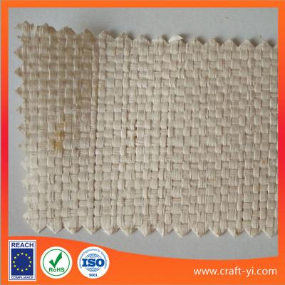 China Straw Hat Material Fabric Raffia Cloth Paper Woven Style 100cm Width Supplier for sale