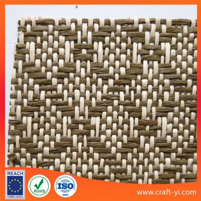 China Ecofriendly Woven Paper Fabric Textile Weaving Material for Sustainable Crafts and Industrial Use for sale