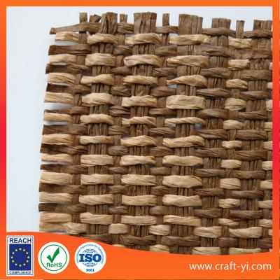 China Eco Friendly Woven Straw Fabric 150cm Width for Wholesale B2B Industrial Use for sale