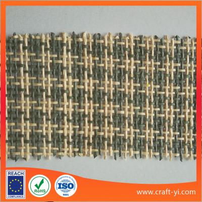 China Natural Straw Paper Fabric Textile for Hat Weaving 50cm Width Eco Friendly for sale