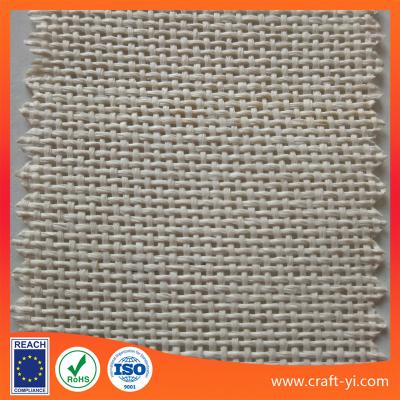 China Natural Grass and Paper Woven Fabric for DIY Sunhat Shoes Basket 50cm Width for sale
