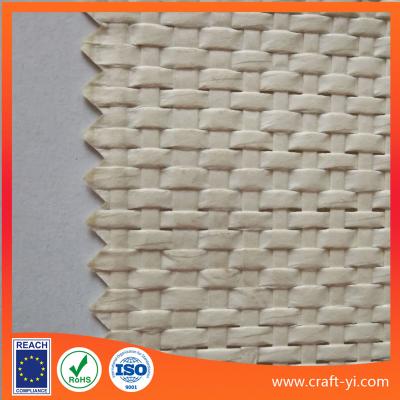 China Woven Paper Fabric by the Yard Durable Eco Friendly Material for Crafts and Packaging for sale