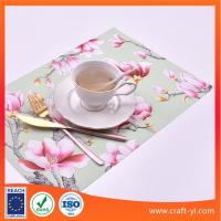 China 30x45cm Textilene Place Mats Washable Heat Resistant Table Mats 4 Colors for sale