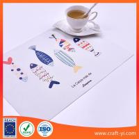China 30x45cm Textilene Place Mats Washable Heat Resistant Table Mats 4 Colors for sale
