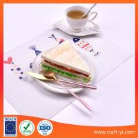 China 30x45cm Textilene Place Mats Washable Heat Resistant Table Mats 4 Colors for sale