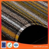 China PVC Coated Polyester Door Mats 40x60cm Anti Slip Waterproof Easy Clean Manufacturer for sale