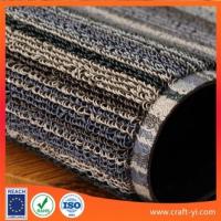 China PVC Coated Polyester Door Mats 40x60cm Anti Slip Waterproof Easy Clean Manufacturer for sale