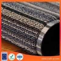 China PVC Coated Polyester Yarn Door Mats 40x60cm Anti Slip Waterproof for Hotel Home for sale