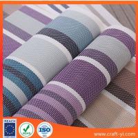 China Textilene Mesh Placemats 45x30cm Heat Resistant Anti UV Reusable Hotel Dining Table Mats for sale