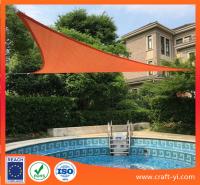 China Triangle Square Patio Shade Sail Sun Shade Garden Sunscreen 3x3m 5x5m UV Protection for sale