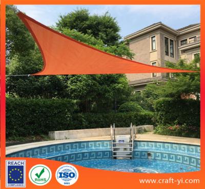 China Triangle Square Patio Shade Sail Sun Shade Garden Sunscreen 3x3m 5x5m UV Protection for sale