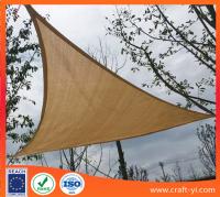 China Anti-UV 3-4-5-Point Patio Sun Shade Sail 3x3m 5x5m Garden Side Awning for sale