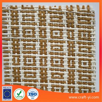 China Eco Friendly Natural Straw Fabric Textile Cloth for Sustainable Living 150cm Width for sale