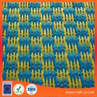China PP Woven Fabric Straw Wreath 580GSM 1.5m Width Eco-Friendly Square Design for sale