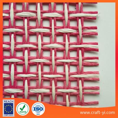 China Eco-Friendly Paper Woven Mesh Fabric in Multiple Colors for Industrial Use for sale