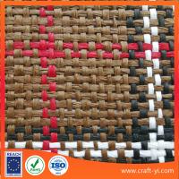 China Woven Paper Fabric 1.5m Width 220gsm High Strength Breathable Textile for Hat Bag Furniture for sale