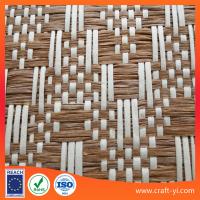 China Eco-Friendly Paper Woven Mesh Fabric 1.5m Width 220gsm for Hat Bag Furniture for sale