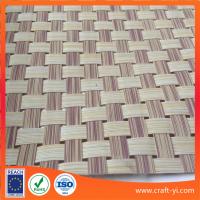 China Rattan Color 12x12 PVC Coated Textilene Mesh Fabric 780gsm for Outdoor Furniture for sale
