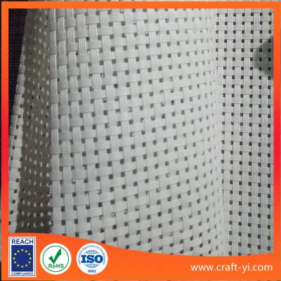 China Textilene Mesh Fabric 4x4 30% Polyester 70% PVC Coated Outdoor Shade Cloth for sale