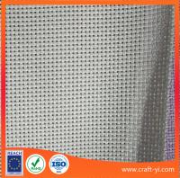 China White Textilene PVC Coated Polyester Mesh Fabric 460gsm 1.5-2.5m Width for sale