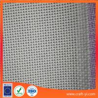 China White Textilene PVC Coated Polyester Mesh Fabric 460gsm 1.5-2.5m Width for sale