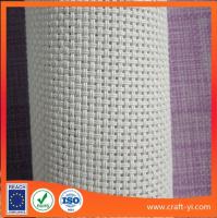 China White Textilene PVC Coated Polyester Mesh Fabric 460gsm 1.5-2.5m Width for sale