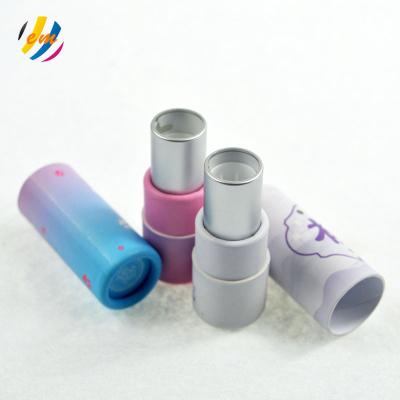 China 33mm Diameter Cosmetic Paper Tube Packaging For Lip Balm for sale
