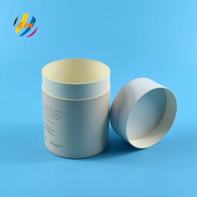 China Push Up 3piece Telescope FDA Round Paper Tube Packaging for sale