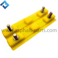 China Yellow Poly Rubber Track Pad W1900  Milling Machine Spare Parts 2411111 for sale