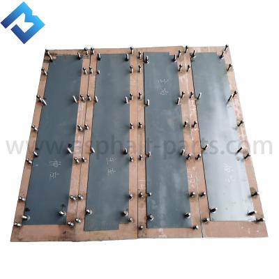 China Asphalt Paver Parts AB500-3TV 2310096 Screed Plate Kit Material NM400 H450400 for sale