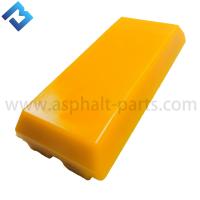 China W2000 Undercarriage System Yellow Polyurethane Track Pads Wear Resistant for sale