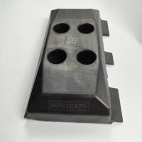 China 300mm Black Rubber Trackpad For  Bomag Dynapac  Asphalt Paving for sale