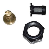 China Brass And Plastic Water Spray Nozzle Road Roller Machine Spare Part  For HAMM for sale