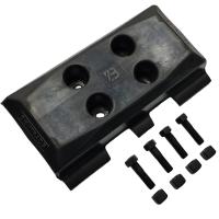 China Rubber Track Shoe Kit 300x170mm for ABG BOMAG Asphalt Pavers 14272215 for sale
