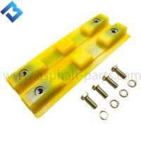 China Road Construction Polyurethane Rubber 300*130-50P Three Ribs M12 Screw Holes (center Distance 228*57) 2411112 for sale