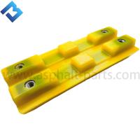 China Road Construction Polyurethane Rubber 300*130-50P Three Ribs M12 Screw Holes (center Distance 228*57) 2411112 for sale