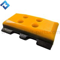 China 150821 Polyurethane Integrated Track Shoes For W2000 Milling Machine for sale