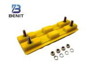 China 2102699 Polyurethane Rubber Block Three Ribs For W2200 Milling Machine for sale
