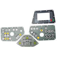 China panel sticker film of the asphalt paver parts grey 3 generation with circle ring for sale