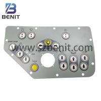 China Hot Product Asphalt Paver Parts Main Console Button Panel Film Sticker Old Generation With Stickers for sale